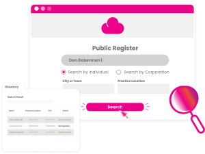 License Management Software for Regulators - Thentia Cloud