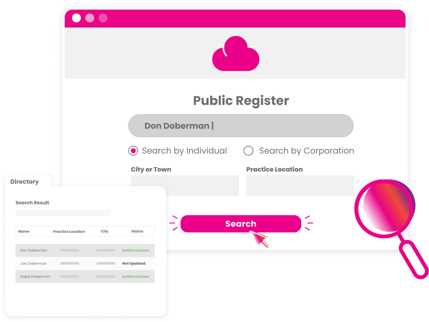 License Management Software for Regulators - Thentia Cloud